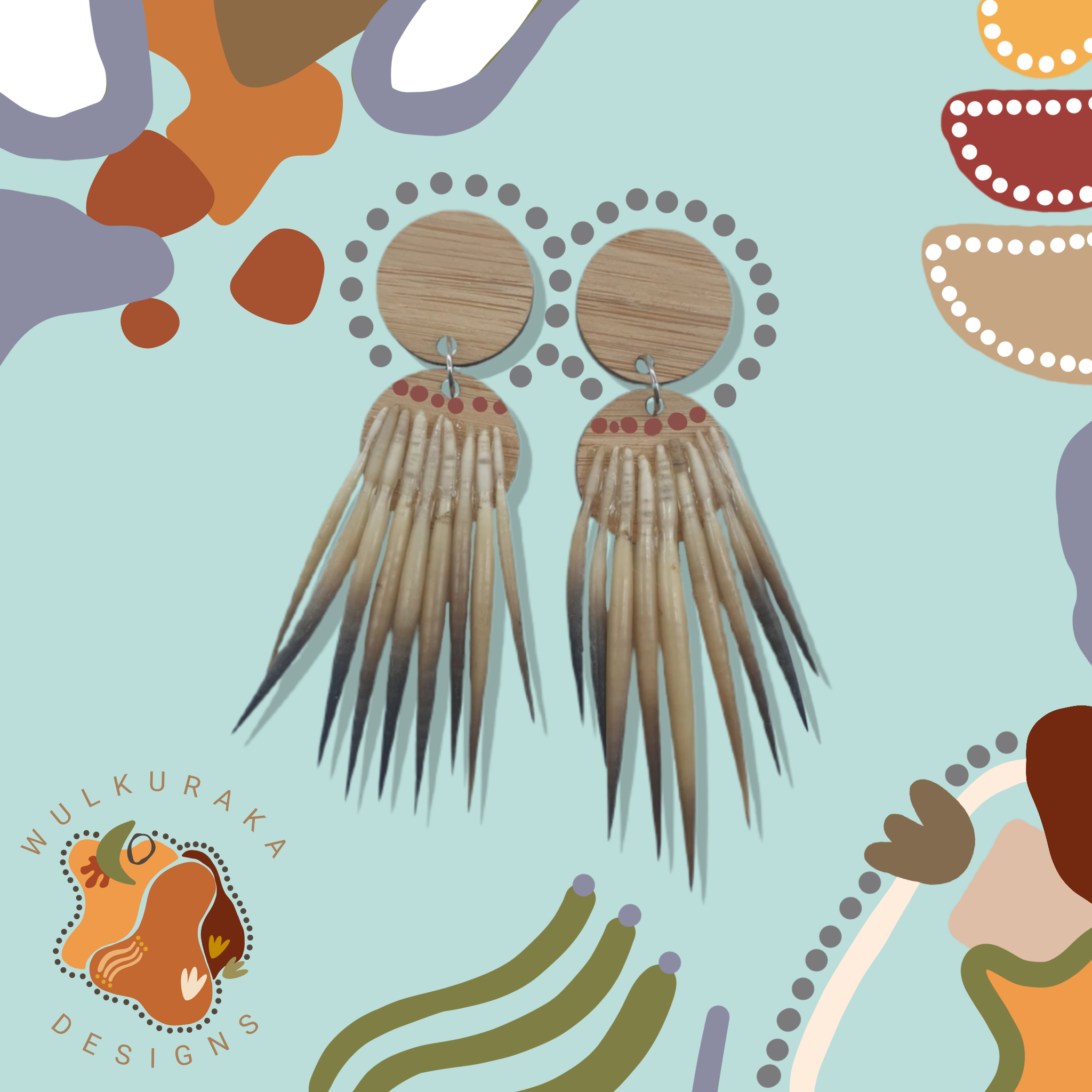 Aboriginal earrings, art prints and commissions – Wulkuraka Designs
